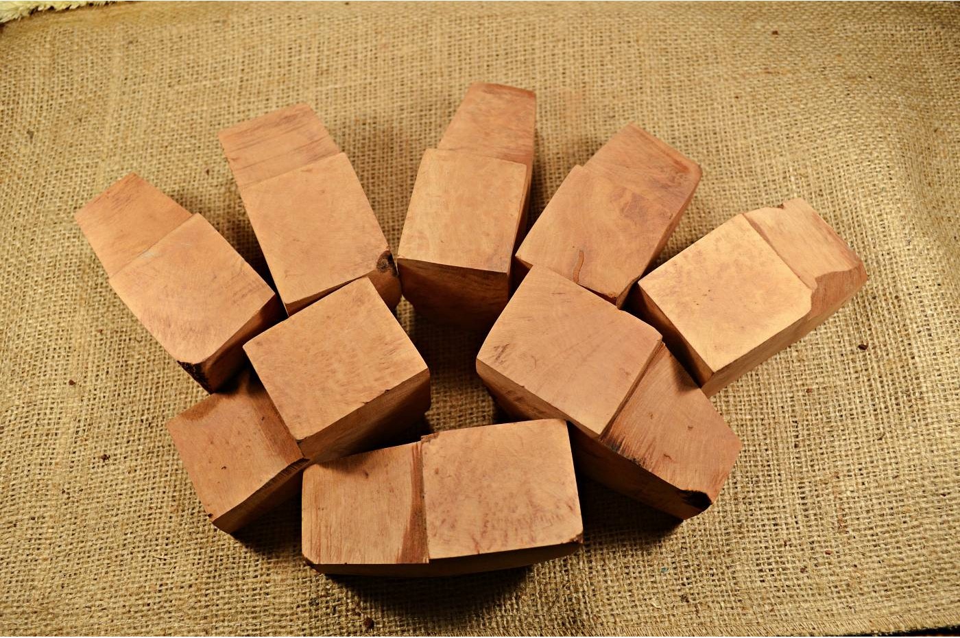 Briar Wood Blocks Greek Briar Straight Pipe BPB M11 (MF 2-3)