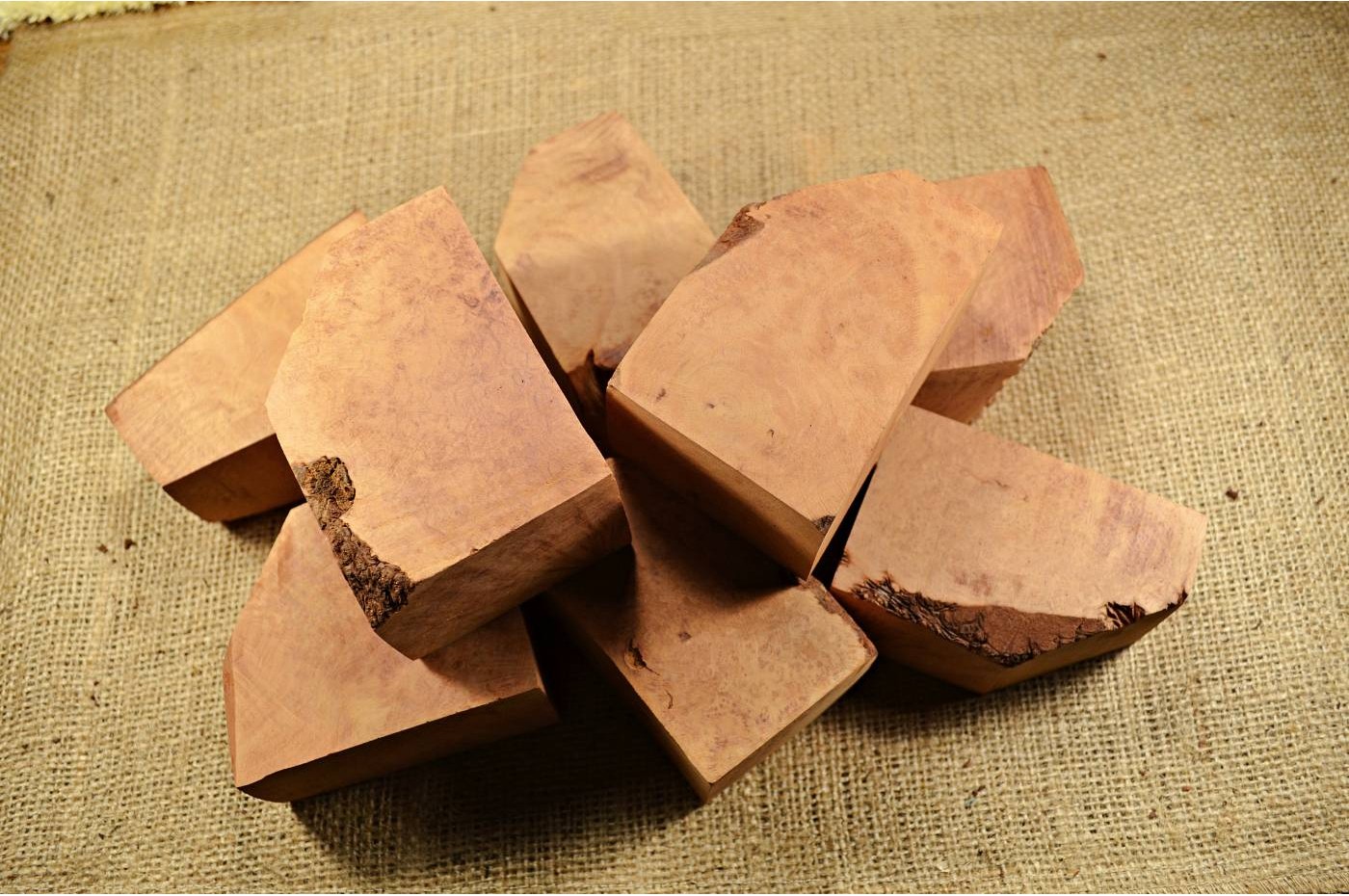 Briar Wood Blocks Greek Briar Bent Pipe BPB RSP