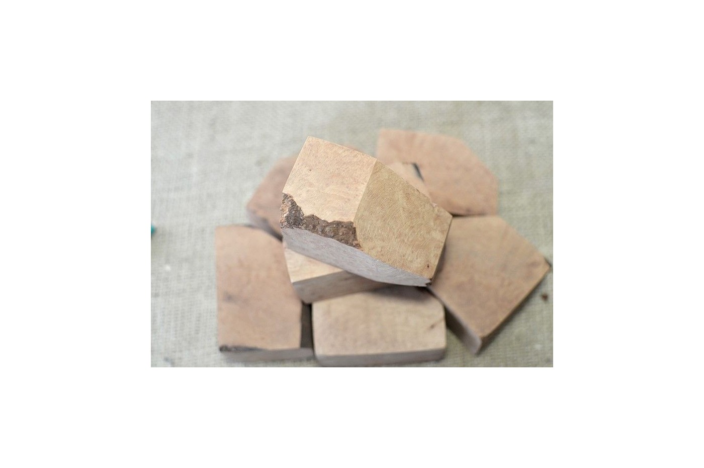 Briar Wood Blocks Greek Briar Bent Pipe BPB R19 (R2)