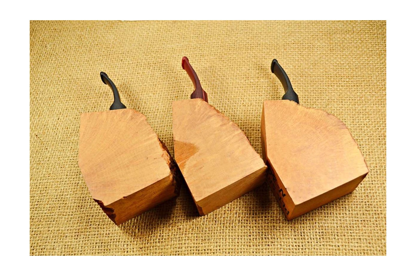 Hobby Plateau Blocks 9mm Beginner Pipe Kits DIY Predrilled Greek Briar