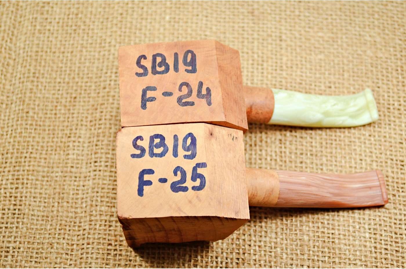 Hobby Blocks Pipe Kits DIY Predrilled Greek Briar 9mm Filter