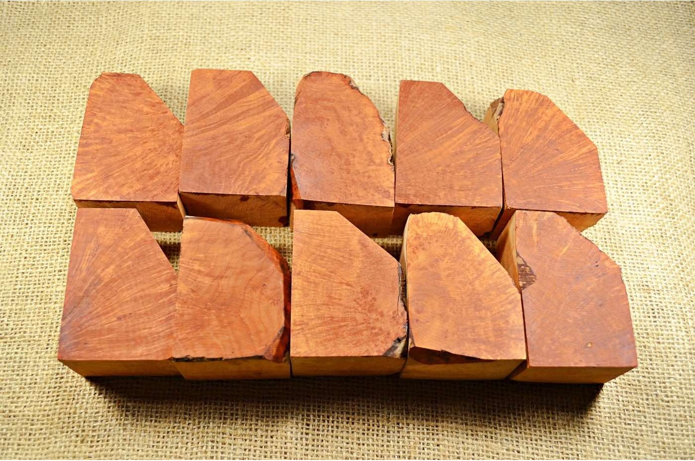 Briar Wood Blocks Greek Briar Straight Pipe BPB M8 M 1-2