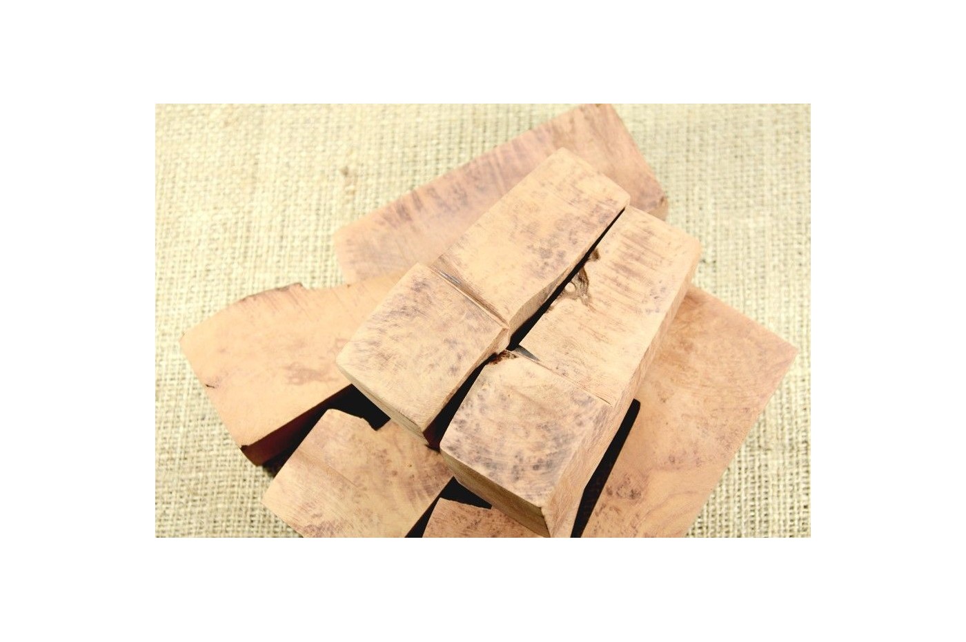 Briar Wood Blocks Greek Briar Straight Pipe BPB M12 (M 3-4)